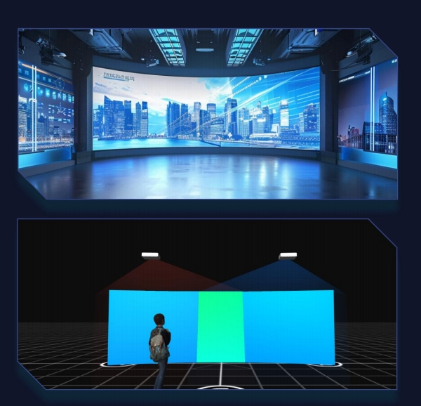 Flyin 4K Multi-Function Distributed Converged Server Projection Equipment for Edge Fusion Dome 3D Mapping Immersive Room