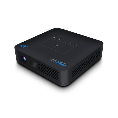 China Flyin P15 1080P Full HD DLP Projector WIFI portátil Android 9 IOS Home Theater 4K Auto 3D Stereo Construído em bateria de 4 horas Foco manual for sale
