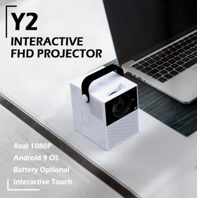 China Interactive 3200 Lumens Portable LED Projectors Game Movie Proyector for sale