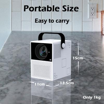 China Interactive 3200 Lumens Portable LED Projectors Game Movie Proyector for sale
