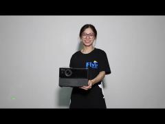 フライン EL-200K ヘラシリーズ 2000 ANSI ルメン 3LCD 無線マイクロプロジェクター Android 9 オートズームスクリーンプロジェクションで動作