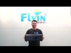 Flyin DLP 0.8 Laser Projector 6500 ANSI Lumens 1080P 4K 3D Mapping Projector E650U