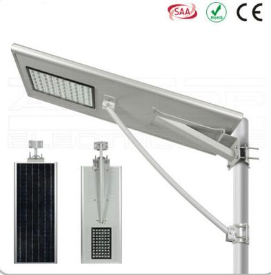China solar lighting system  Solar Street Lamp With Pole For Outdoor sensor solar street lights whilte color lighting for sale