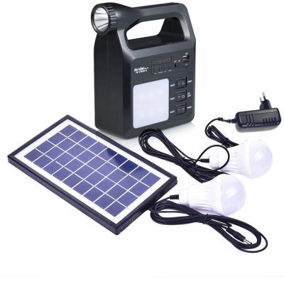 China 3W Multifunctional Rechargeable cell phone lampara emergencia camping emergency Solar light Energy home Systems for sale