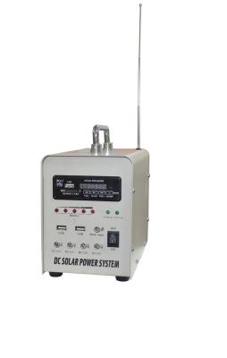 China portable solar power lighting system with USB charger, 2lamps for sale