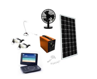 China 50W DC Home Portable Solar Power System for sale
