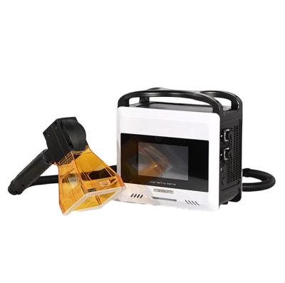 China Mini Handheld Touchscreens Laser Engraving Machine Easy-to-operate Fiber Laser Marking For Metal for sale