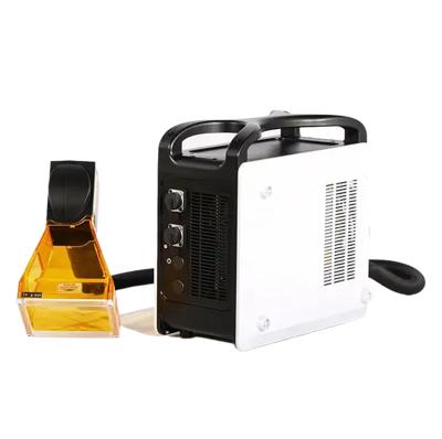 China 20w 30w Small Portable Hand-held Fiber Laser Marker Engraver Metal Engraving Marking Machine for sale