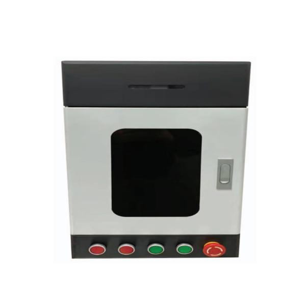 Quality 3D Crystal JPT Portable Laser Marker Fiber Laser Engraver For Metal 1.5W 3W 3000Hz for sale