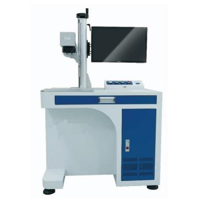 China New Desktop Cabinet Fiber Laser Marker Engraver Laser Engraving Machine for sale