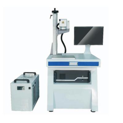 China 3W 5W 10W Desktop Cabinet UV Laser Marker Engraver Laser Marking Machine for sale