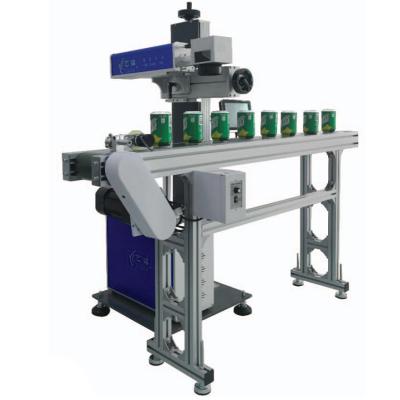 China Flying Fiber/Co2/uv Laser Marking Machine for Production Online Laser Engraving Machine for sale