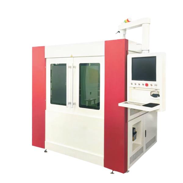 Quality Full Enclosed Fiber Laser Metal Cutting Machine Automated Cutter 1070nm ODM for sale