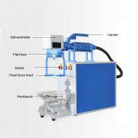 Quality Mini Handheld 50w JPT Laser Marker Engraving Equipment For Metal Card for sale