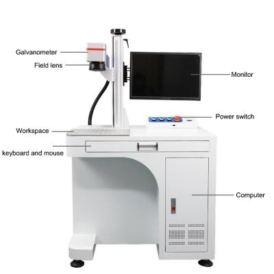 China High Speed Fiber Flying Laser Marking Machine Portable Handheld 60W for sale