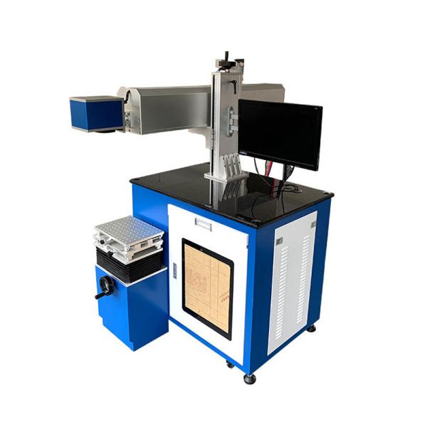 Quality Industrial CO2 Raycus Fiber Laser Engraver Marking Machine For Glass Stone Ceramics for sale