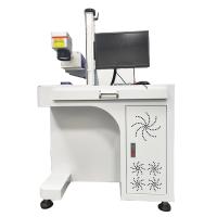 Quality 2D 3D Photo Acrylic Glass Fiber Laser Engraver For Metal Cutter Machine 5w 355nm for sale