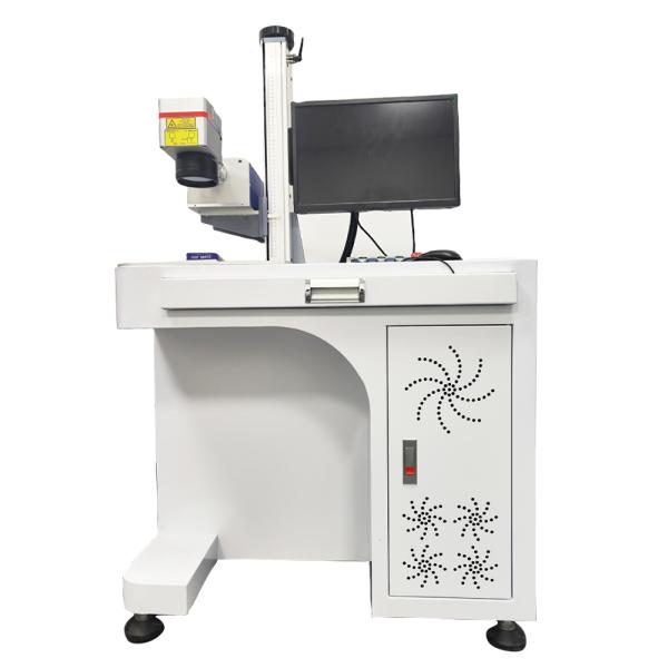 Quality 2D 3D Photo Acrylic Glass Fiber Laser Engraver For Metal Cutter Machine 5w 355nm for sale