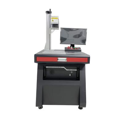 China 20w 30w 60w 120w Stainless Steel Color Marking MOPA Laser Engraving Fiber Laser Machine for sale