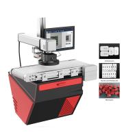 China Automatic Marking Laser Marking Machine with Visual Positioning 20W 30W 50W Laser Engraving Machine for sale