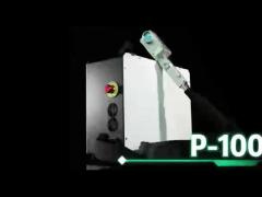 1.6mJ Portable Fiber Pulse Laser Cleaning Machine Oil Graffiti Rust Remover