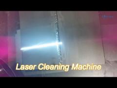 portable oxide raycus laser cleaning system rust removal equipment for onsite metal restoration