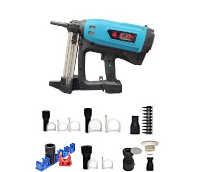Cina Potente pistola a chiodi a gas GSN50 Blu nero design per calcestruzzo e pin di azionamento in vendita