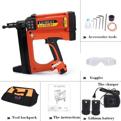 Cina GSR40 Nailer a gas per chiodi di cemento collati 1 1/2 IN Max lunghezza del chiodo in vendita