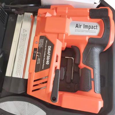 Cina 18VDC pistola elettrica per chiodi per divani e mobili con chiodi Brad 18 calibro in vendita