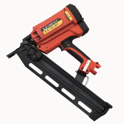 China OEM Nailer de madeira sem fio Gás Nail Gun para 2in Min Nail comprimento de célula de combustível incluído à venda
