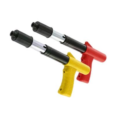 China Blaues tragbares Handbefestigungswerkzeug Mini Power Nail Gun mit verstellbarer Kraft zu verkaufen