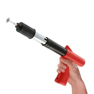 China Blaues tragbares Handbefestigungswerkzeug Mini Power Nail Gun mit verstellbarer Kraft zu verkaufen
