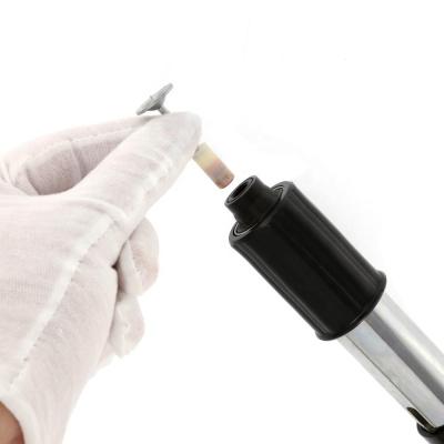 China Blaues tragbares Handbefestigungswerkzeug Mini Power Nail Gun mit verstellbarer Kraft zu verkaufen