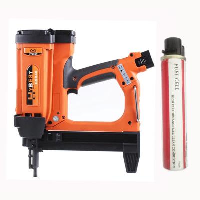 China 4000 pregos por carga Bateria Vida útil Ferramenta de gás Concreto Pistola de pregos de aço com 455 * 388 * 110mm Tamanho à venda