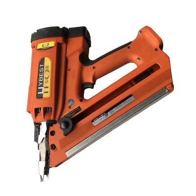 China Compacto Design 34 Graus V Wood Nail Gun Machine para Bateria 7.2V 1.5Ah 378*374*110mm à venda