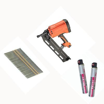 Cina 2 in Min Lunghezza del chiodo GFN2190A Li-ion Cordless Framing Timber Nailer 1500 Chiodi Fuel Cell Rod in vendita