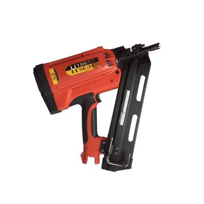 China 378*374*110mm 30-34 graden draadloze gas framing Nailer Kit voor maximale nagel lengte 3 1/2in Te koop