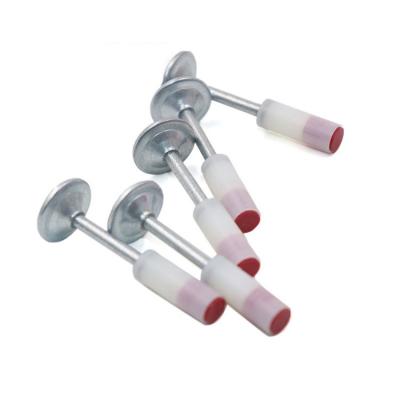 China 7.3mm Flat Head Round 27mm Mini Ceiling Clip for Noise Reduction Ceiling Gun Installation for sale