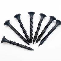 China Black Gray Phosphated Fine Thread Self Tapping Drywall Screw for Drywall Installation for sale