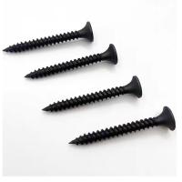 China Black Gray Phosphated Fine Thread Self Tapping Drywall Screw for Drywall Installation for sale
