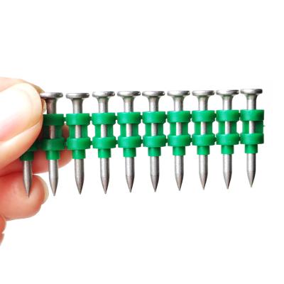 China 6mm Head Diameter Collated Straight Shank Pin Nails for Trak-It C5 Gas Tool Assembly for sale