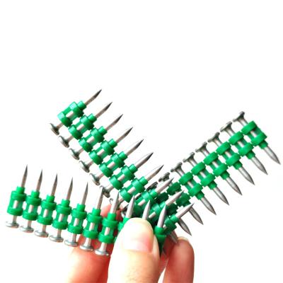 China 6mm Head Diameter Collated Straight Shank Pin Nails for Trak-It C5 Gas Tool Assembly for sale
