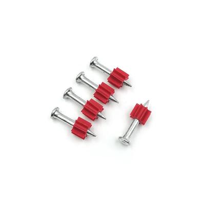 Cina Pistola da chiodo a polvere azionata ISO Standard.300 'Head Drive Pin Shooting Nail per calcestruzzo in vendita