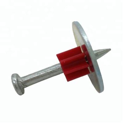 Cina Chiodo liscio con canna elettro galvanizzata tipo PDW chiodo di cemento con lavastoviglie in metallo da 25 mm in vendita