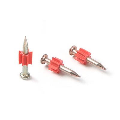 Cina 1.2-6mm Shank Dia. Pistola da chiodo a polvere per chiodi di cemento Materiale in acciaio forte in vendita