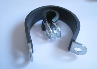 China Black Rubber Hose Clamps for sale