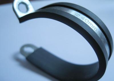 China Rubber Coated Hose Clamps Stainless Steel for sale