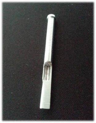 China Aangepaste CNC draaide Delen Lang Binnenschroefdraad 1.0 mm Dunne ROSH ISO Te koop