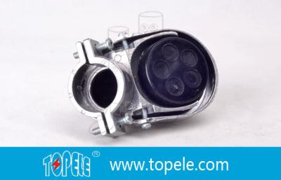 China 4 Inch EMT Conduit And Fittings Aluminum Threaded / Clamp Entrance Cap for sale