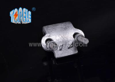 China Rigid Angle Conduit Fittings With Pipe Clamp , Malleable Iron Rigid Angle Clmap for sale